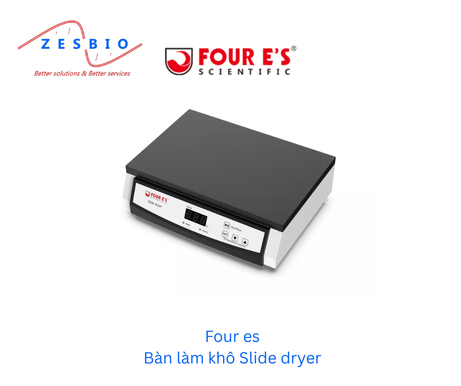 4esci - Bàn làm khô Slide Dryer - Công ty Cổ phần Công nghệ sinh học ZESBIO